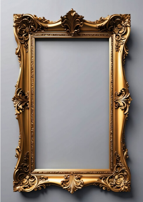 Royal vintage picture frame design Template | PosterMyWall
