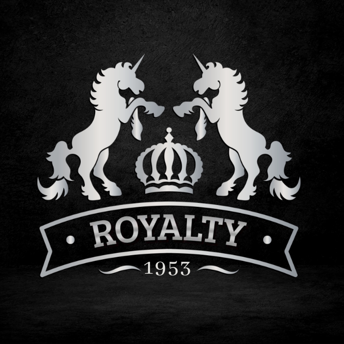 Royalty Silver Templat | PosterMyWall