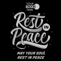 Funeral Rest In Peace Template | PosterMyWall