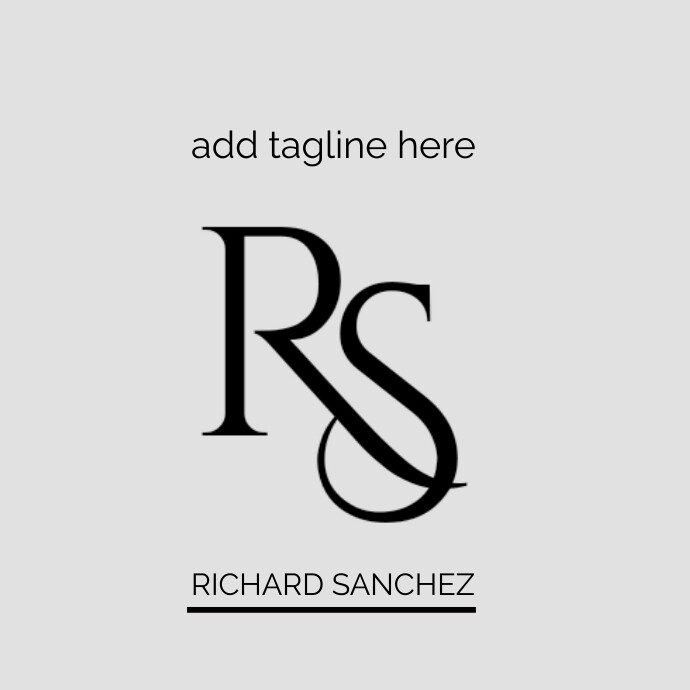 RS LOGO Template | PosterMyWall