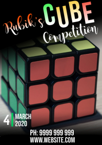 Rubiks Cube Template | PosterMyWall