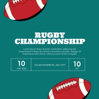 rugby5 Template | PosterMyWall