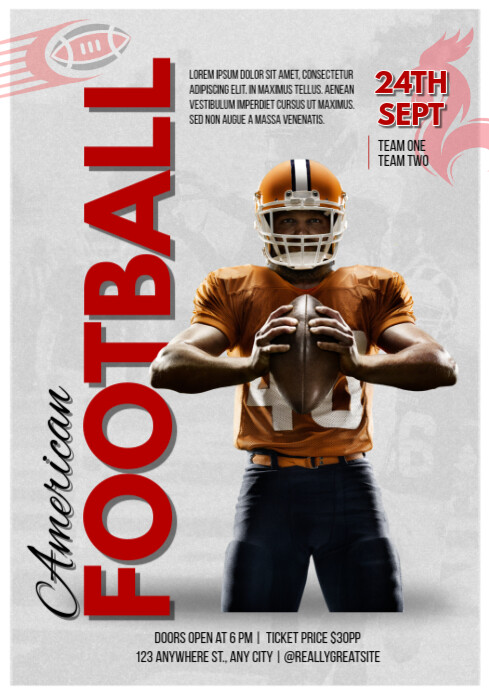 rugby Template | PosterMyWall