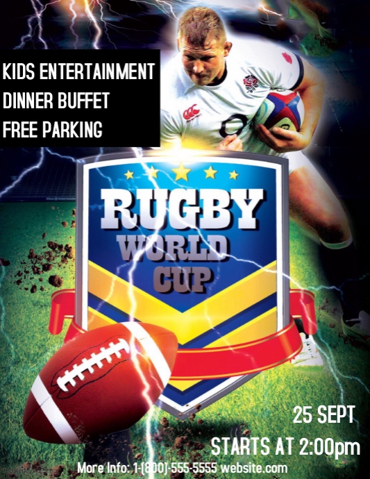 Copy of Rugby | PosterMyWall