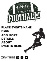 Rugby League Poster Template | PosterMyWall