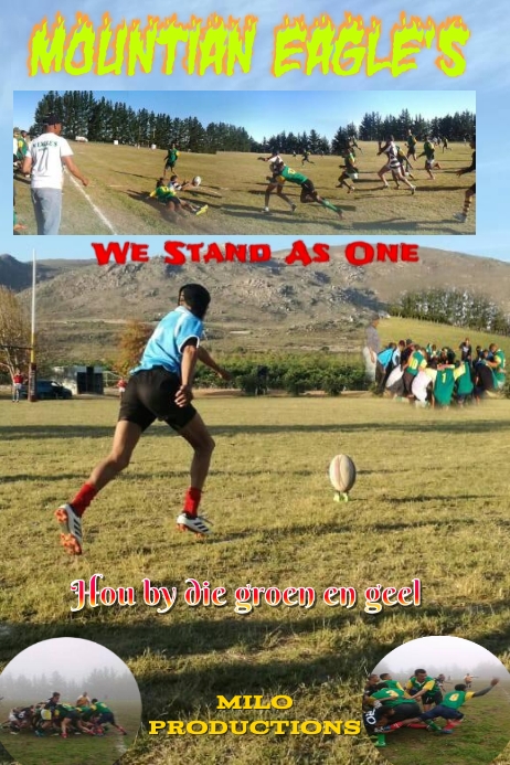 Rugby Poster Template | PosterMyWall