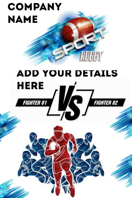 Copy of Rugby poster | PosterMyWall