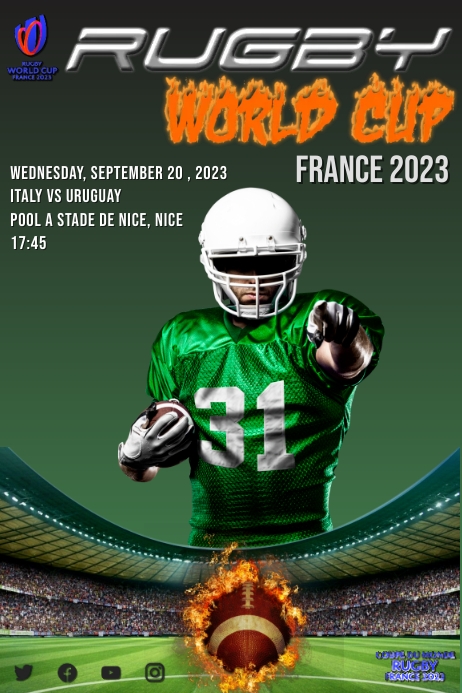 Rugby Power Template | PosterMyWall