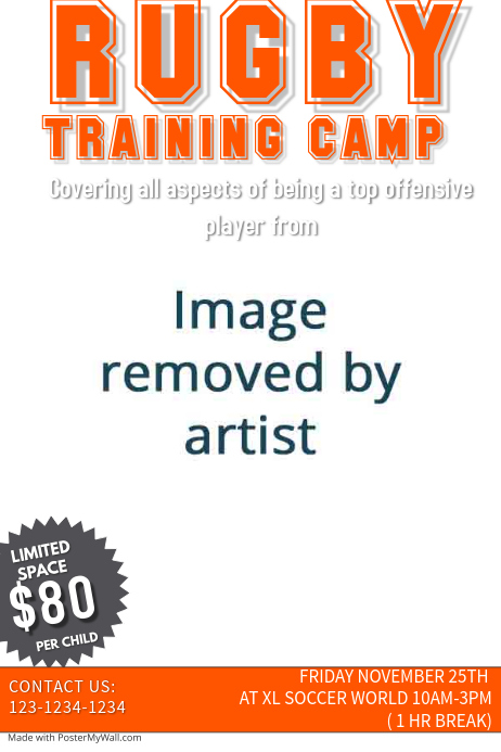 Copy of Rugby Training Camp Template | PosterMyWall