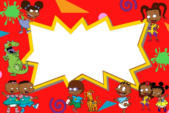 Copy of Rugrats Party Frame | PosterMyWall