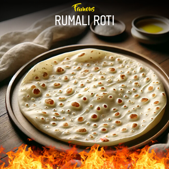 Rumali Roti Template | PosterMyWall
