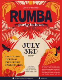 Rumba flyer template | PosterMyWall