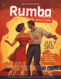 Rumba flyer template | PosterMyWall