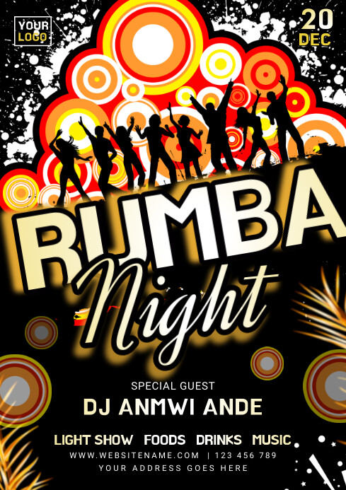 Copy of Rumba Night Flyer | PosterMyWall