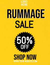 Rummage Sale Flyer Template | PosterMyWall