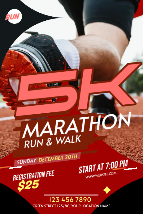 Run & Walk Event Template | PosterMyWall