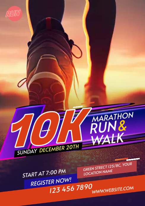 Copy of Run & Walk Event | PosterMyWall
