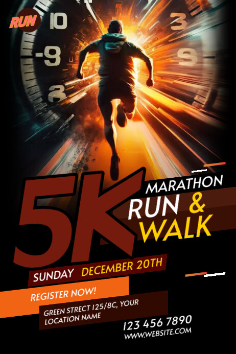 Run & Walk Event Template | PosterMyWall