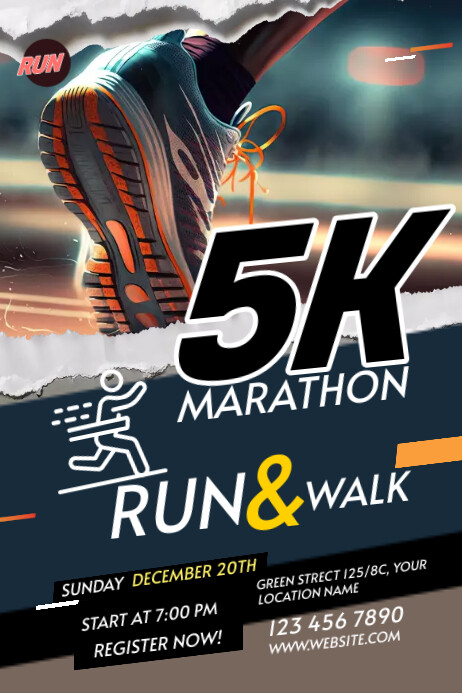 Copy of Run & Walk Event | PosterMyWall