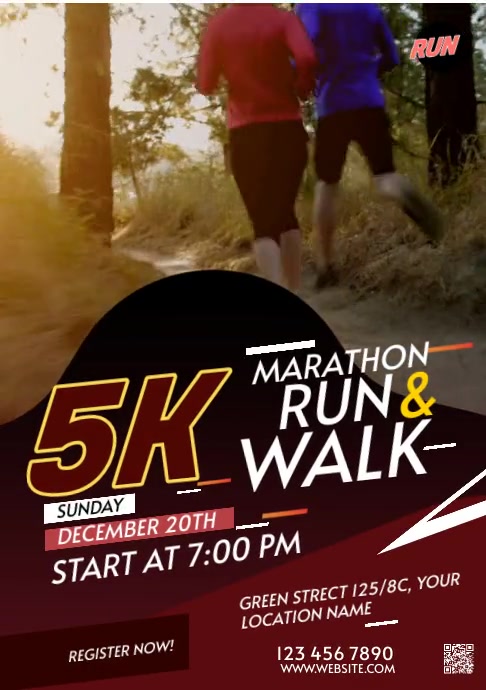 Run & Walk Event Template | PosterMyWall
