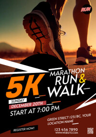 marathon event template | PosterMyWall