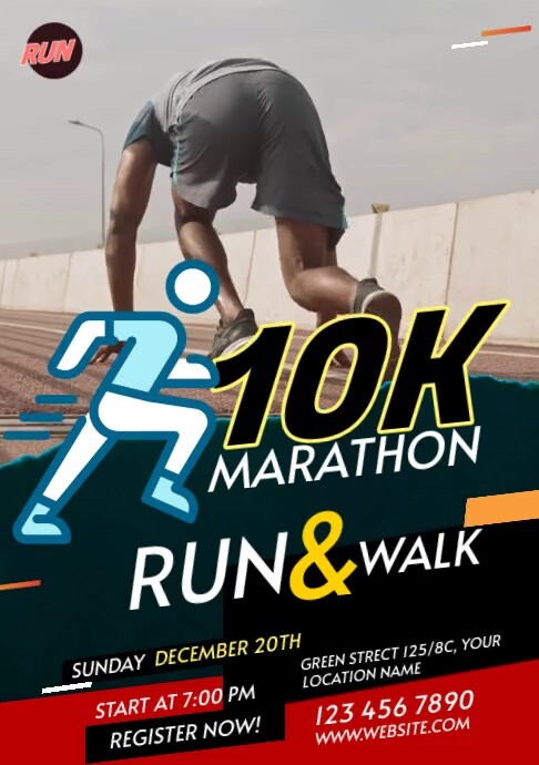 Plantilla de Run & Walk Event | PosterMyWall