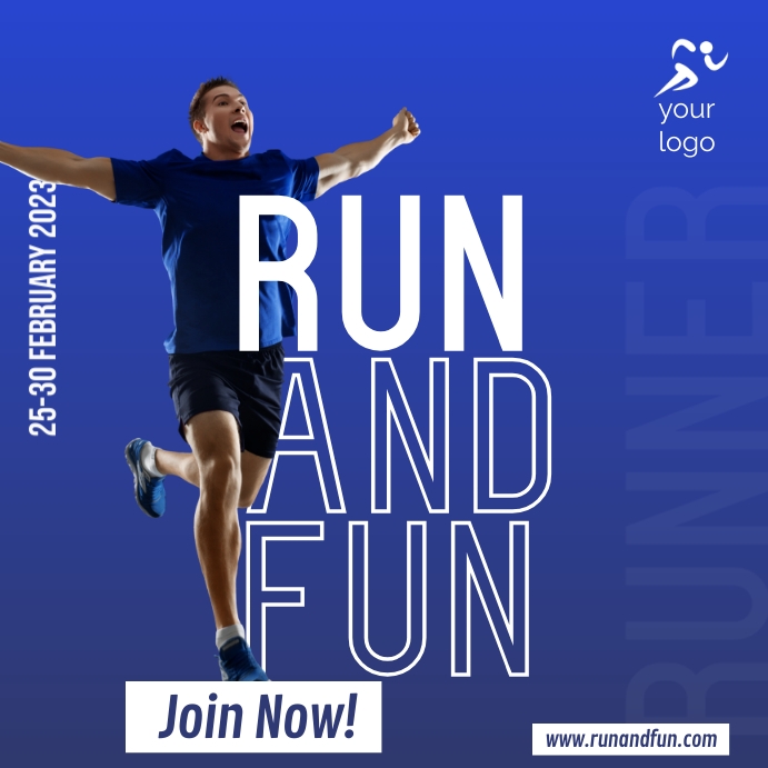 Run and Fun 2023 Template | PosterMyWall
