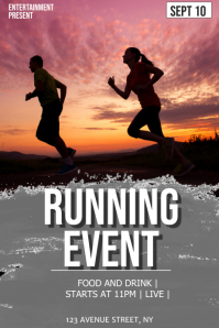 Running event flyer template | PosterMyWall
