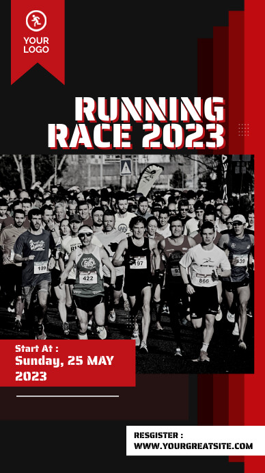 Running Race 2023 Template | PosterMyWall