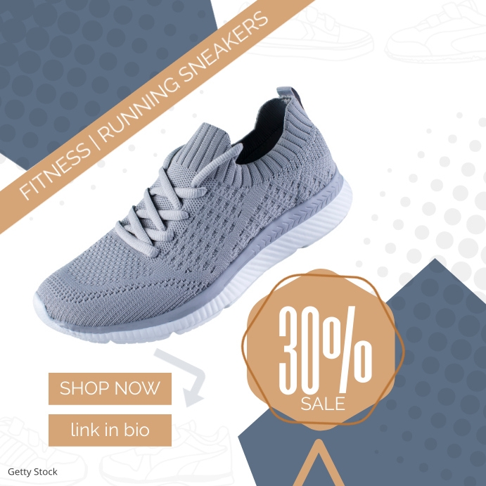 Running Sneaker Template