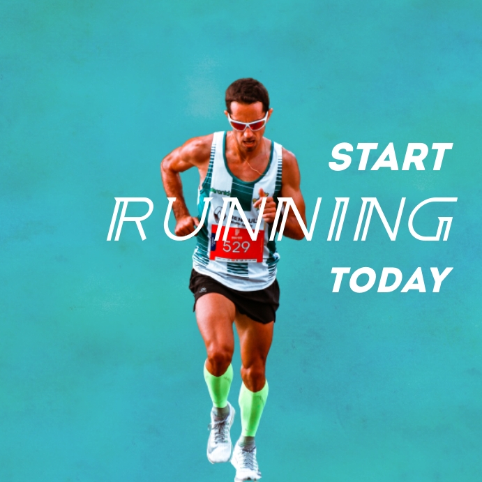 Running Sport Event Instagram Post Template | PosterMyWall
