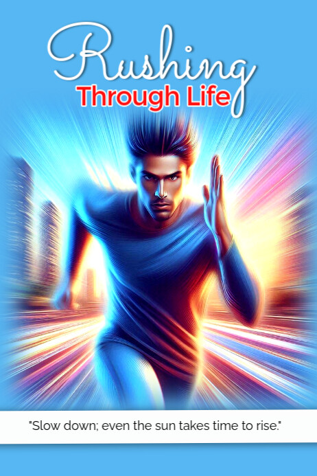 Rushing Template | PosterMyWall