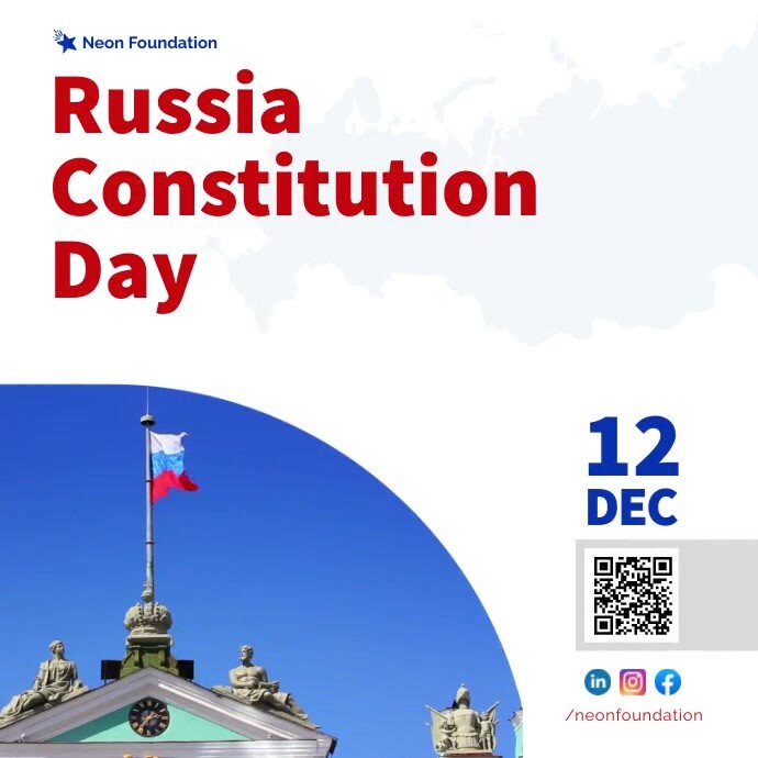 Copy of Russian Constitution Day Celebration Event | PosterMyWall