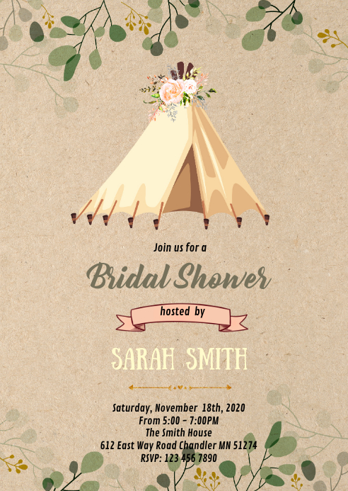 Tent Invitation Patterns