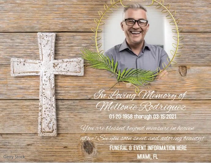 Rustic Loving Memory Flyer Template | PosterMyWall