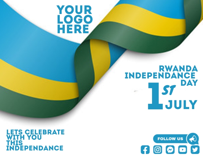 Rwanda Independence Day Template | PosterMyWall