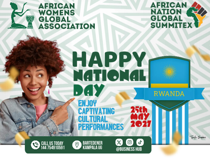 Rwanda National Day Template | PosterMyWall