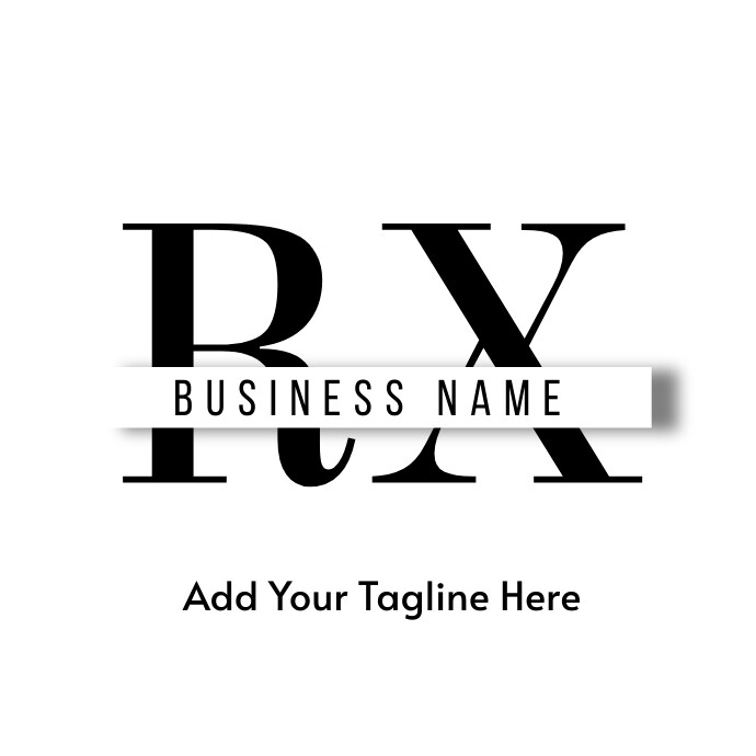 Copy of RX logo template | PosterMyWall
