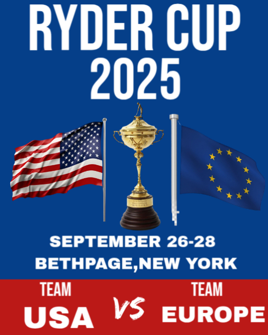 Ryder cup 2025 flyer Template | PosterMyWall