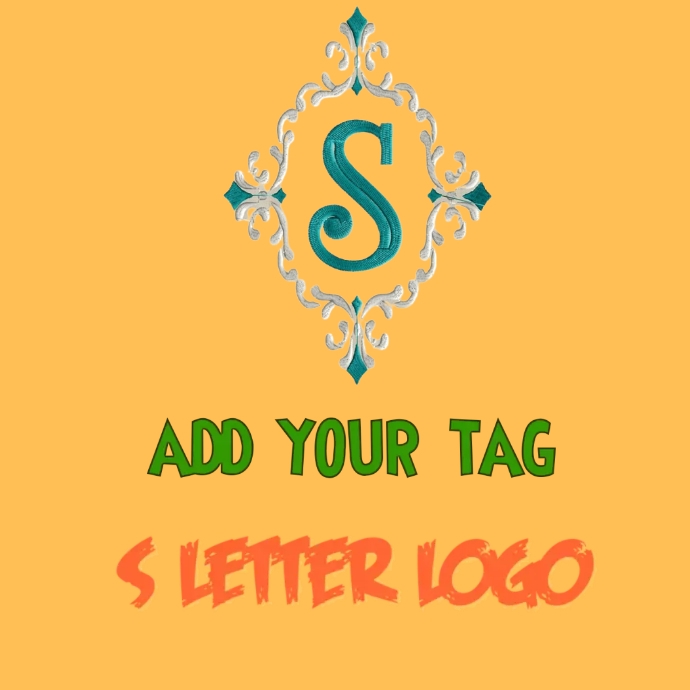 Plantilla de s letter loogo | PosterMyWall
