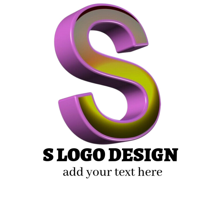 S LOGO DESIGN Template | PosterMyWall