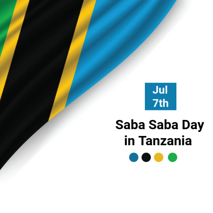 saba saba day in tanzania Template | PosterMyWall