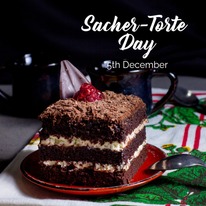 Sacher-torte Template | PosterMyWall