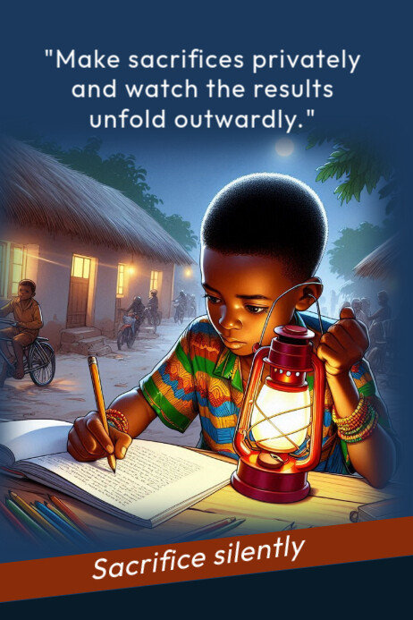 Sacrifice Template | PosterMyWall