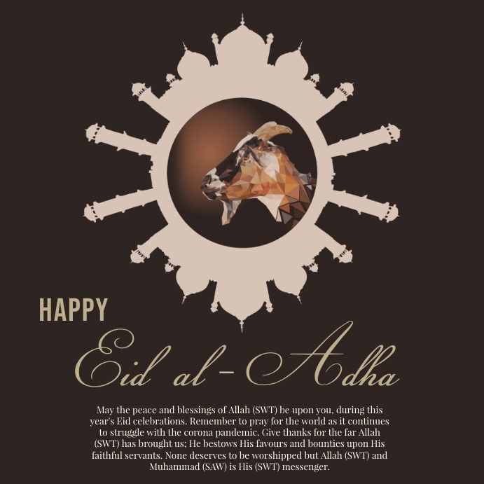sacrifice islam Template | PosterMyWall