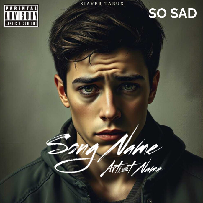 Copy of Sad Album Cover | PosterMyWall