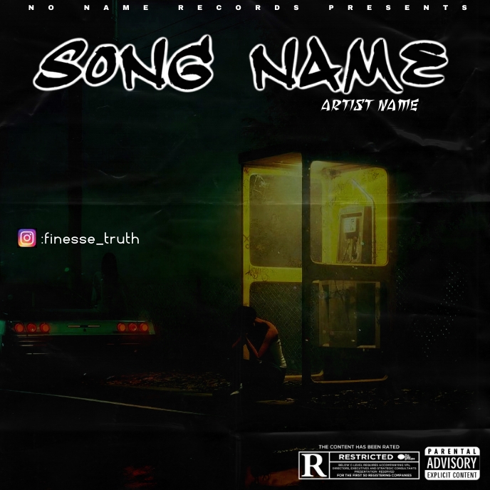 Sad Album cover template by finesse truth (3) | PosterMyWall