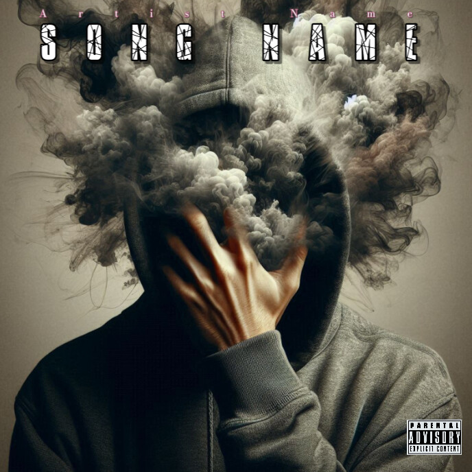 Sad alone man mixtape cover Template | PosterMyWall