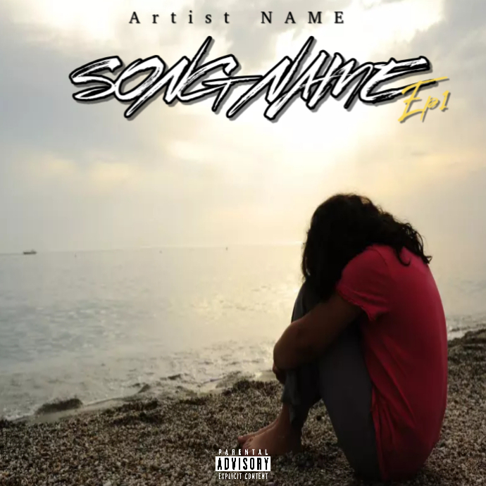 Sad alone mixtape cover Template | PosterMyWall