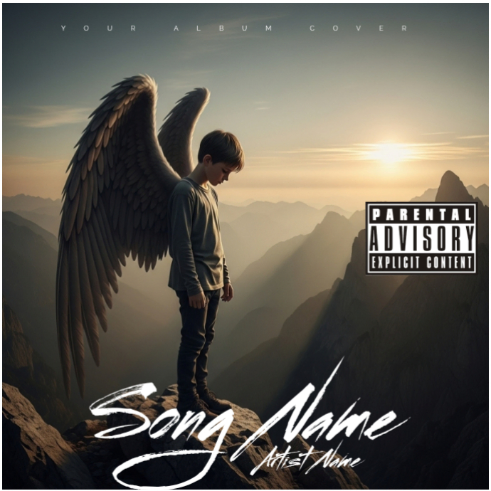 Sad Boy Album Cover Template | PosterMyWall
